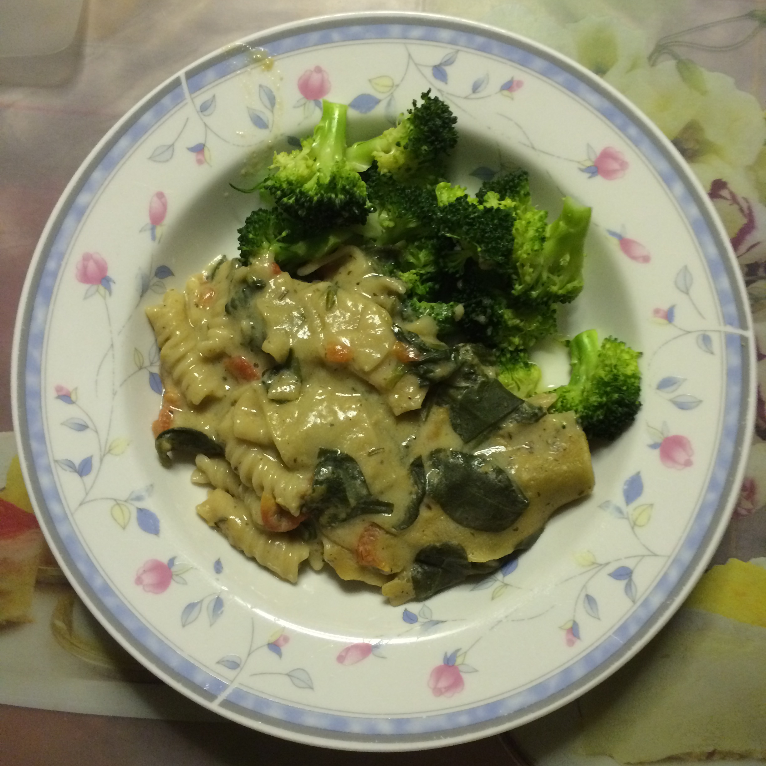 Gluten-free vegan spinach lasagna (pressure-cooked) – Aileen Amara